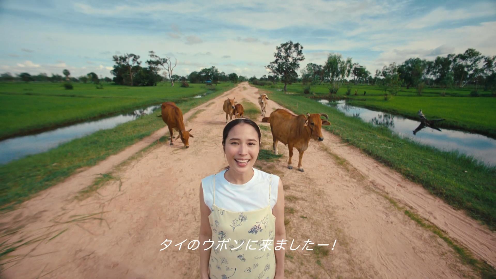 JICA 海外協力隊「タイ・ウボン」篇 広瀬アリス | CM Watch