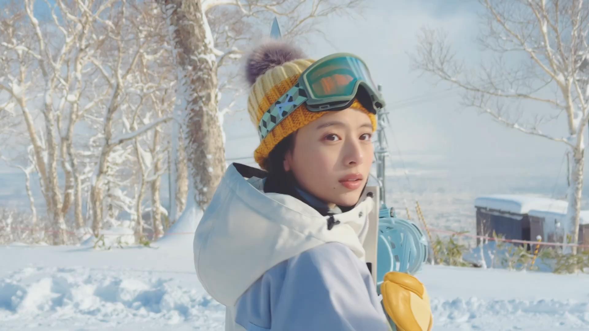 JR東日本 JR SKISKI 「白と熱。」出口夏希 青木柚 | CM Watch